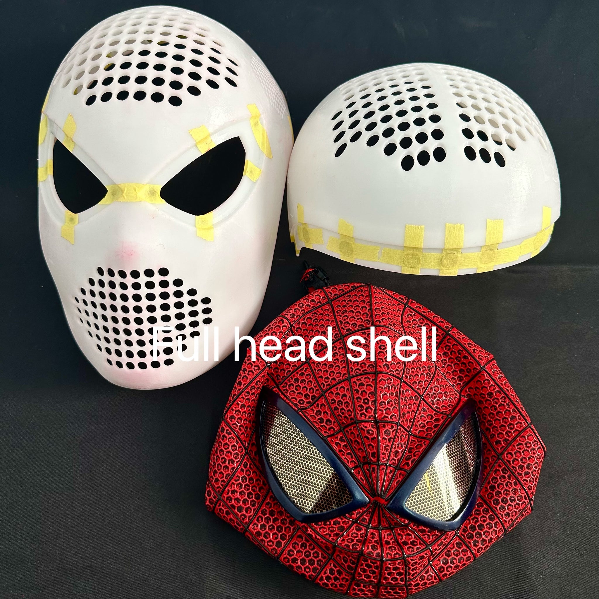 TASM 1 mask (Andrew) with Full head shell and Lenses Wearable Movie Pr ...