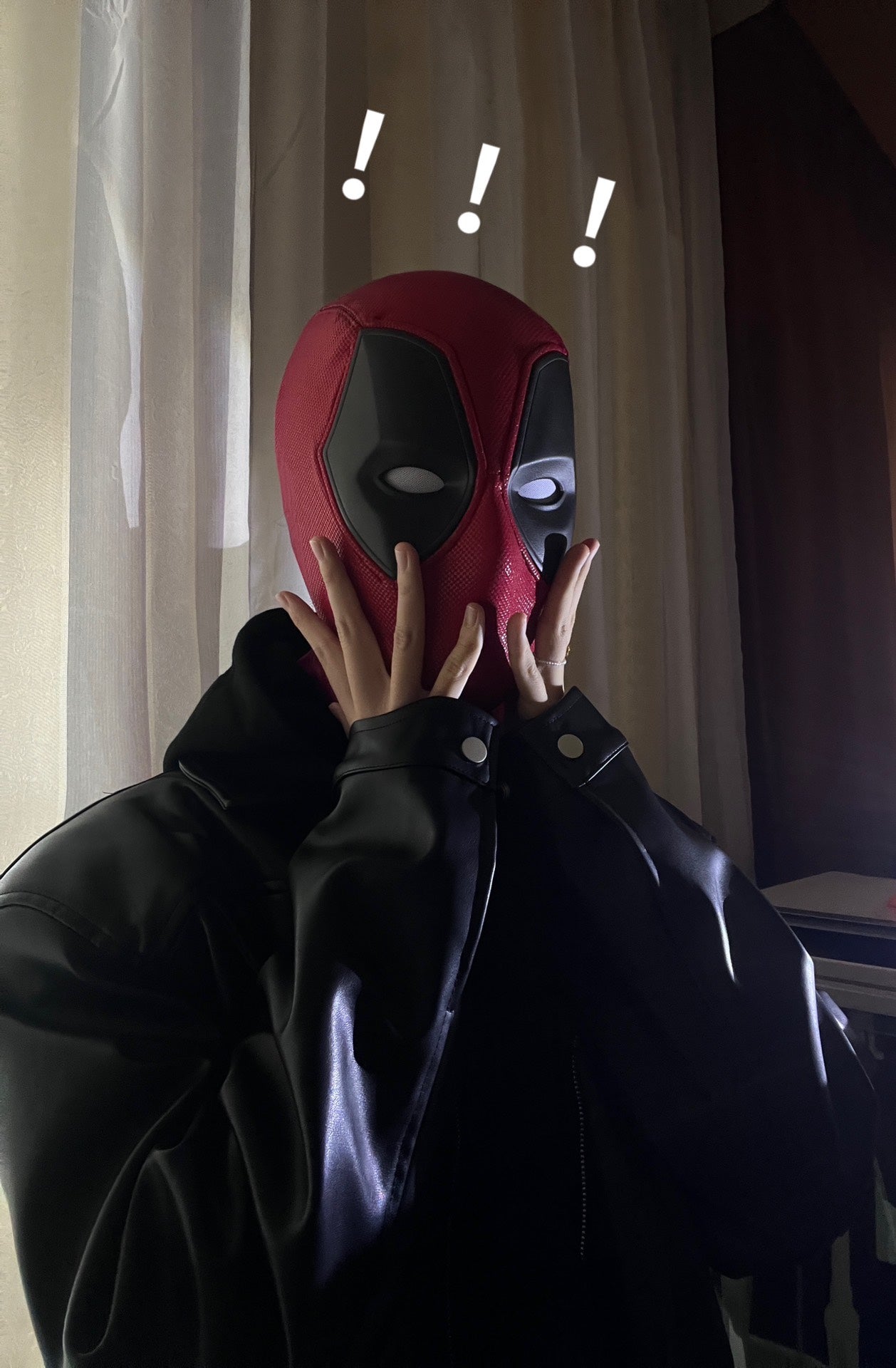 Dead pool mask with Faceshell Wearable Movie Prop Replica (Adult ...