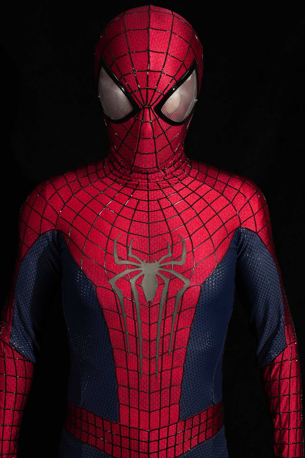 TASM 2 Suit (Andrew) with Face shell & 3D Rubber Web Movie Prop Replic ...